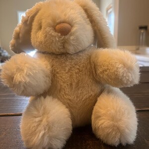 Vintage 1987 Applause Bunny Rabbit Plush Stuffed Animal - Etsy