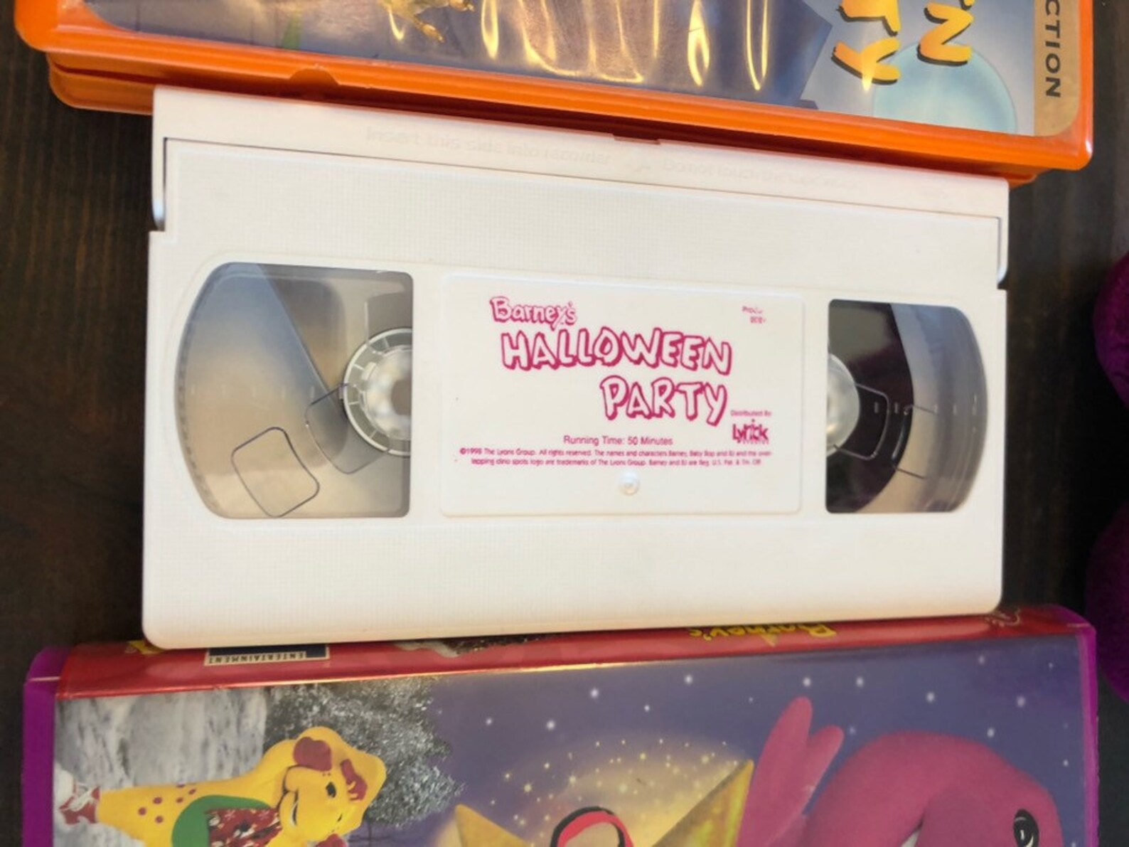 Vintage Plush Barney and Barneys Halloween Party VHS 1988 | Etsy