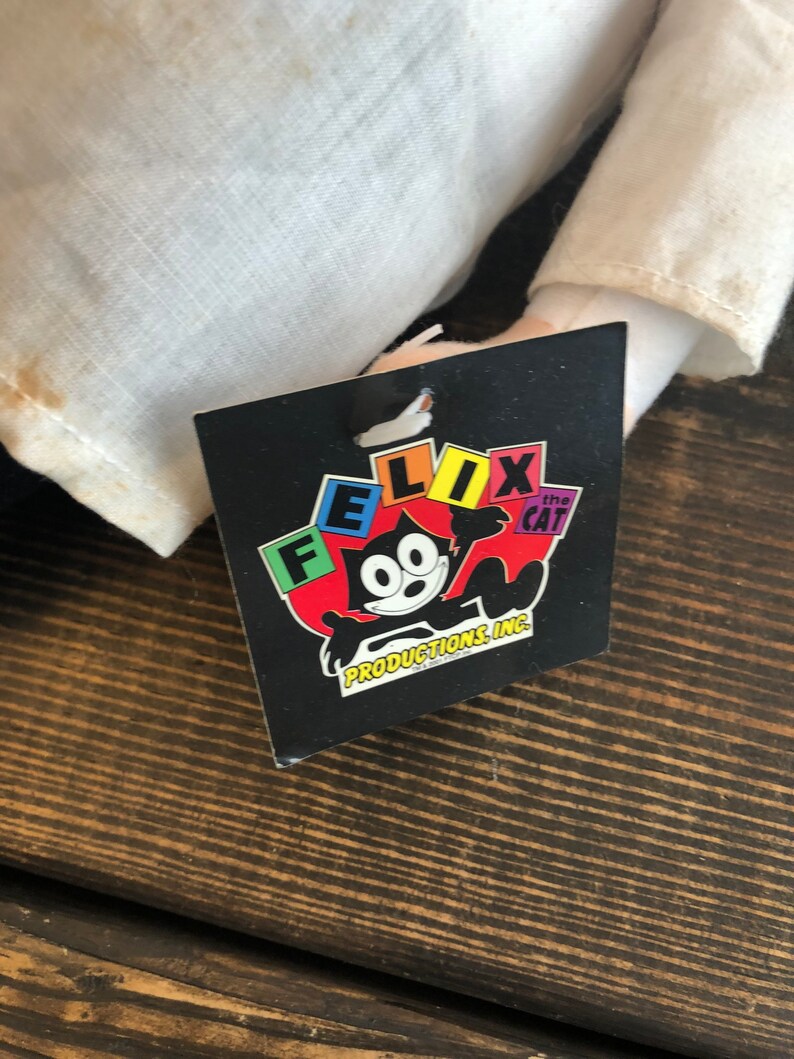 Vintage Felix the Cat Poindexter Plush Soft Toy by Toy Works - Etsy