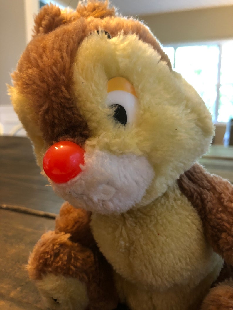 Vintage Walt Disney 8 Stuffed Plush DALE Made in Korea - Etsy