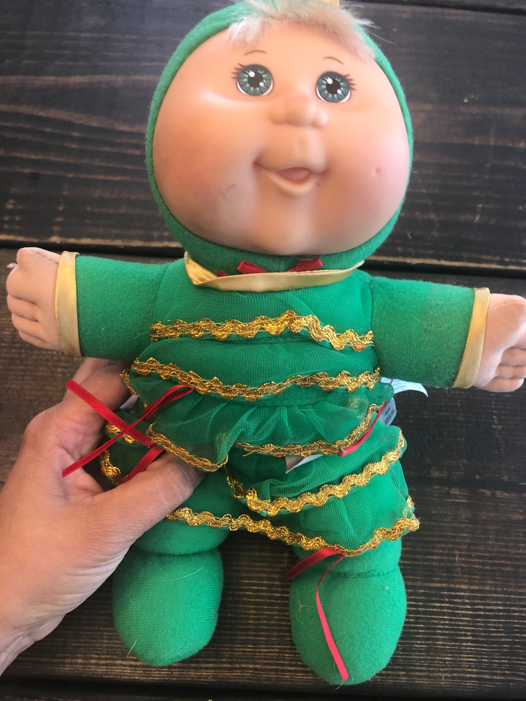 Cabbage Patch Holiday Christmas Tree Doll Plush Toy - Etsy