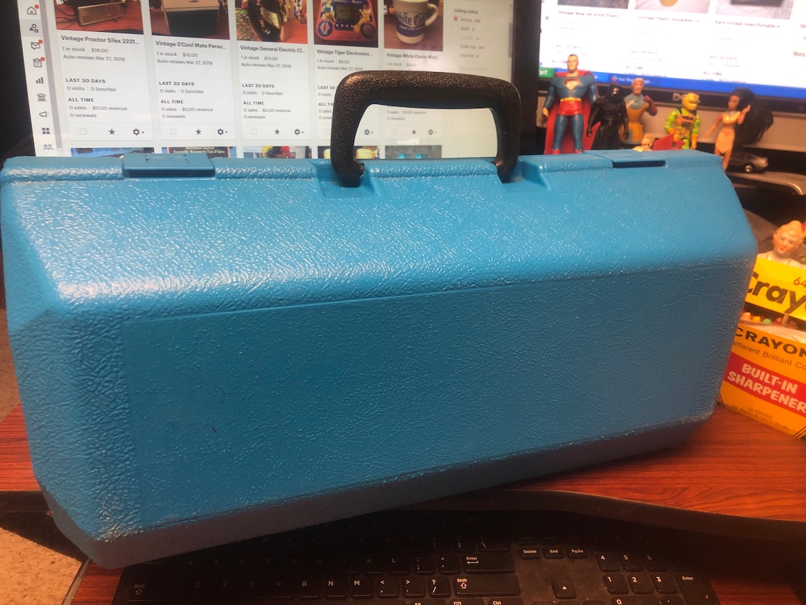 Vintage 1976 Gabriel Erector Set Blue Case | Etsy