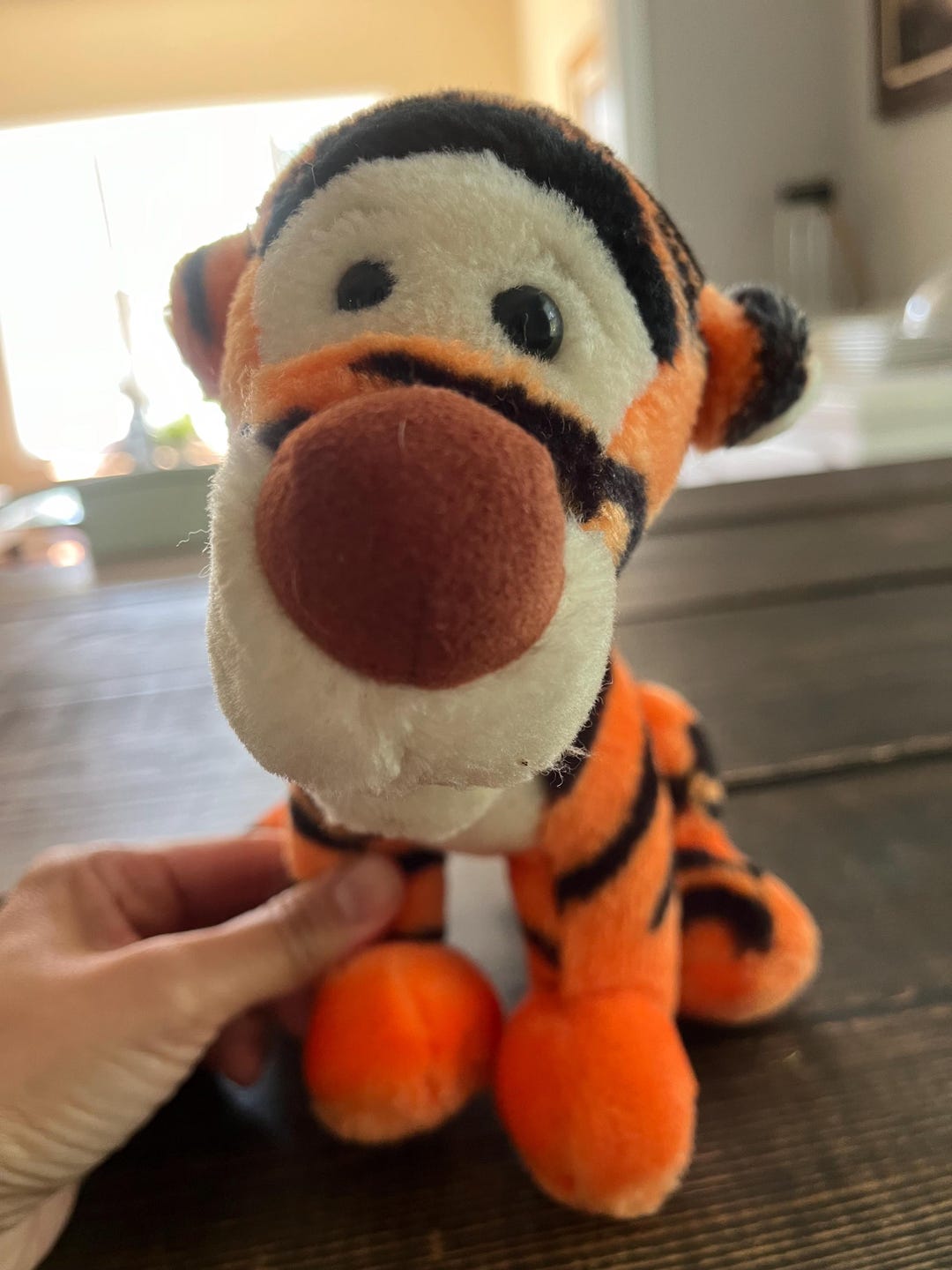 Vintage Tigger Plush Stuffed Animal Walt Disney World Disneyland Winnie ...