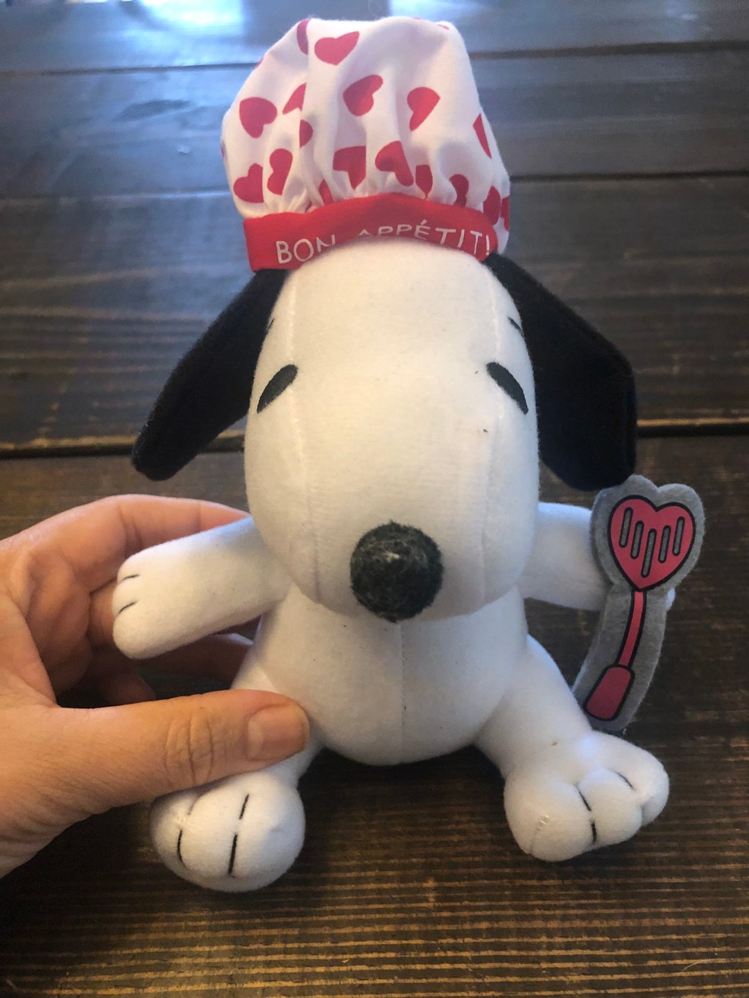 Peanuts Charlie Brown Snoopy Chef Bon Appetite Plush Stuffed Animal - Etsy