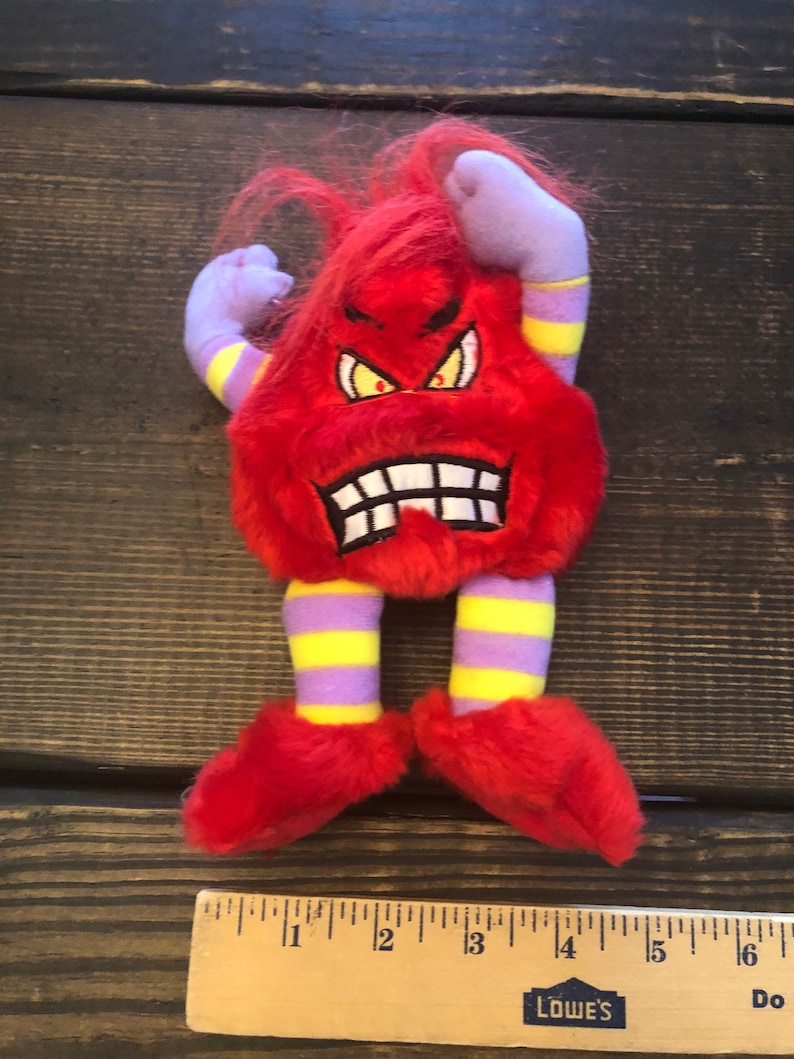 Vintage 1998 Silly Slammers Beanbag Plush Fitz Simmons Not - Etsy