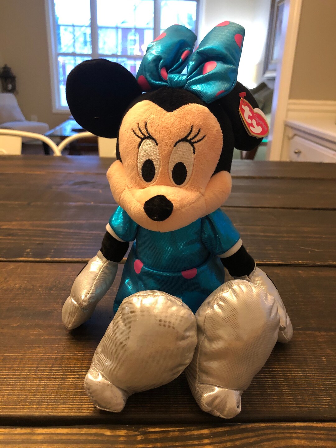 TY Minnie Mouse Sparkle Disney Stuffed Animal Plush - Etsy