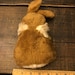 Vintage 1970s Bunny Rabbit Plush Stuffed Animal Carnival Toy - Etsy