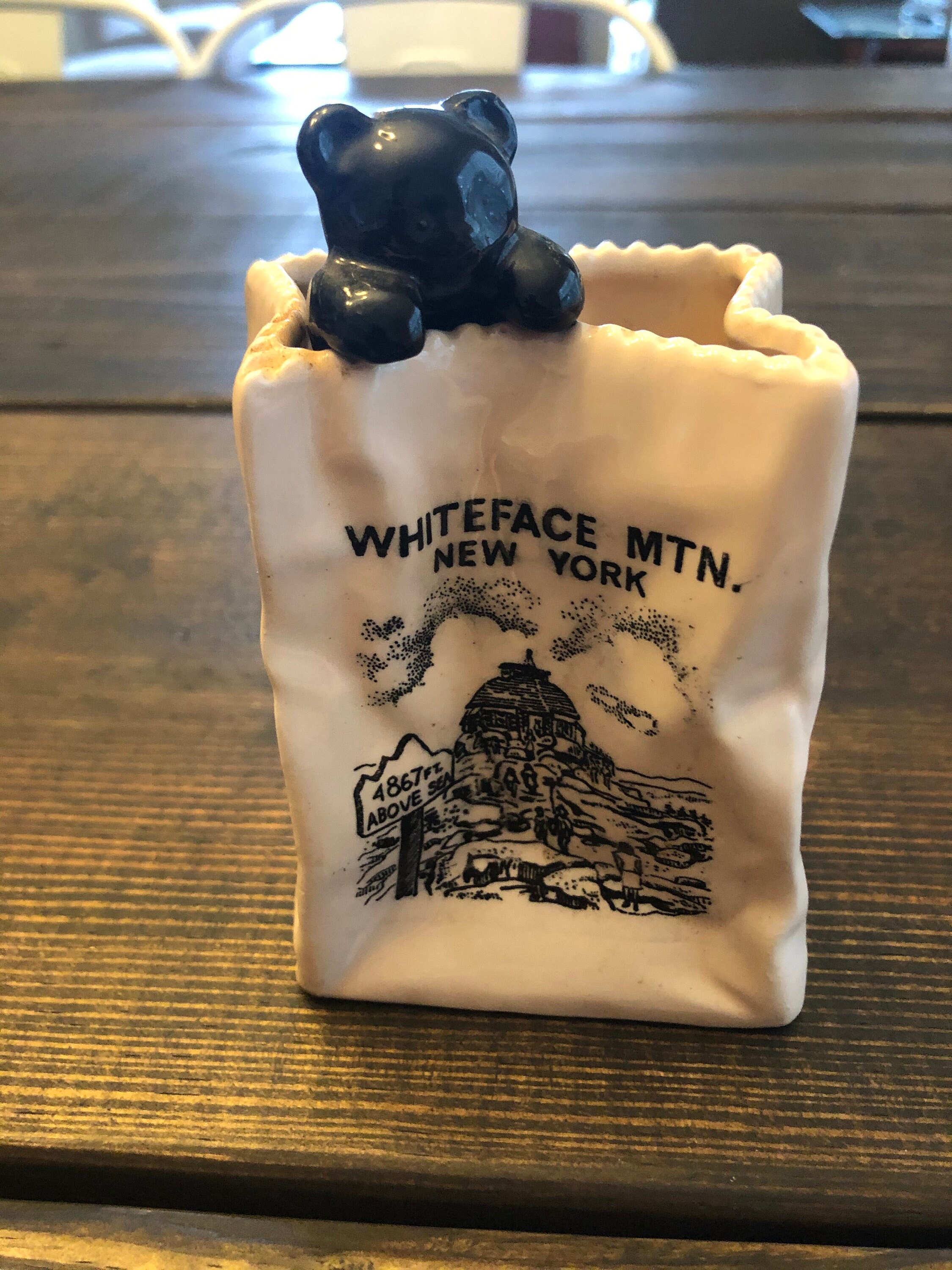 Vintage Whiteface Mountain Souvenir Adirondack Mountain Peak | Etsy