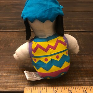 Snoopy Peanuts Russel Stover Easter Egg Plush Stuffed Animal | Etsy