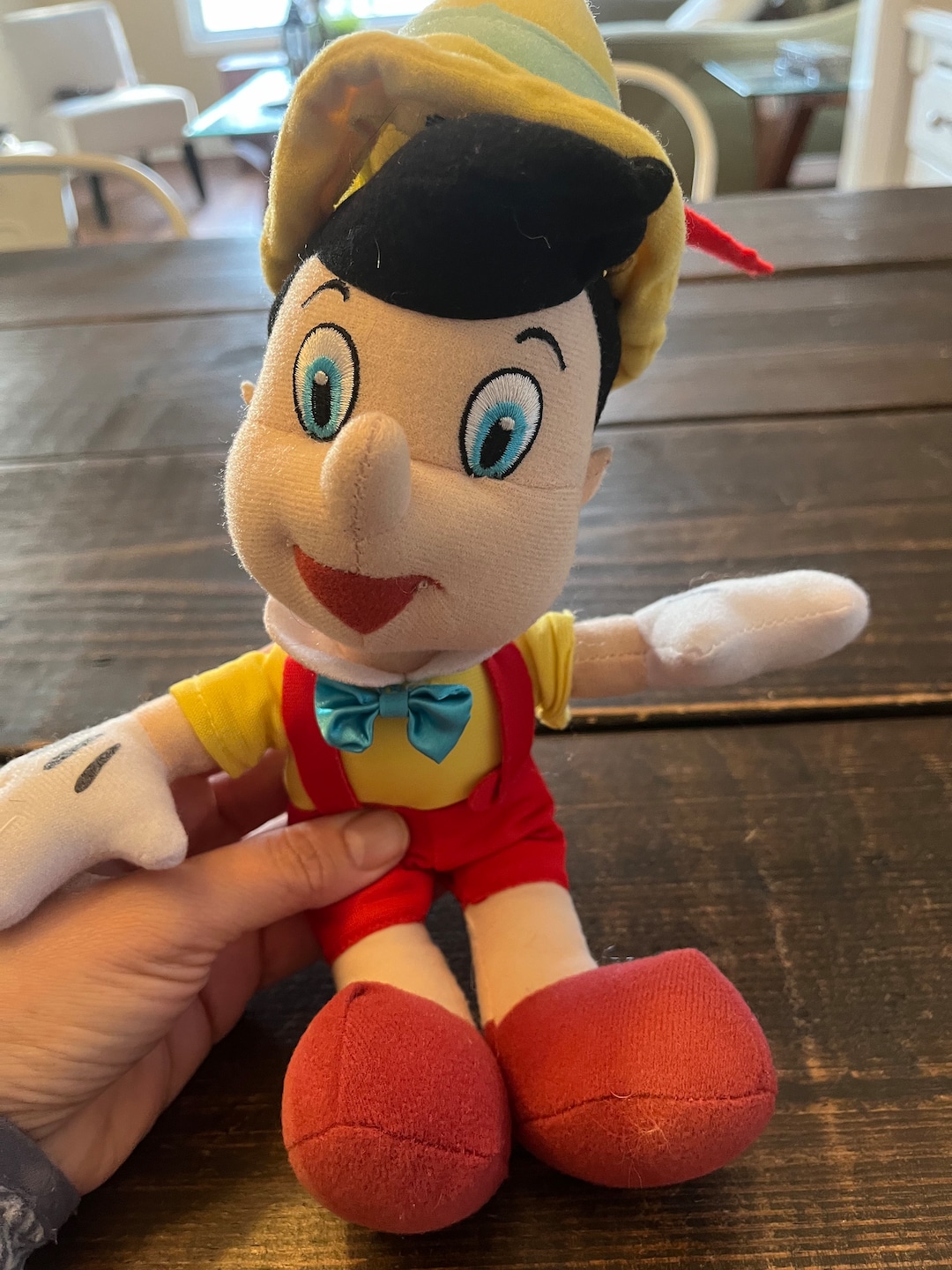 Vintage Pinocchio Plush Stuffed Toy Doll - Etsy