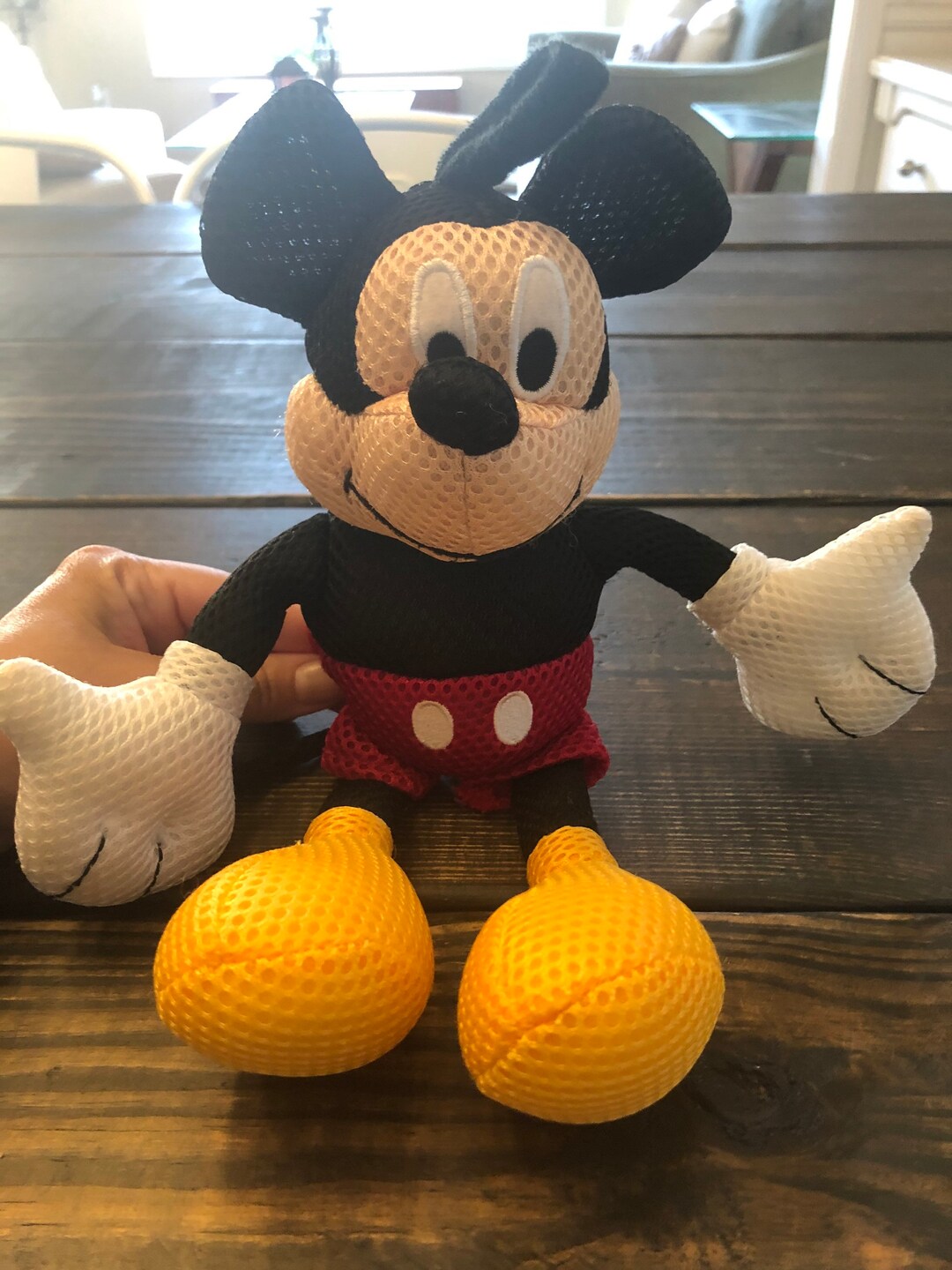 Disney Mickey Mouse Loofah Plush Stuffed Animal - Etsy