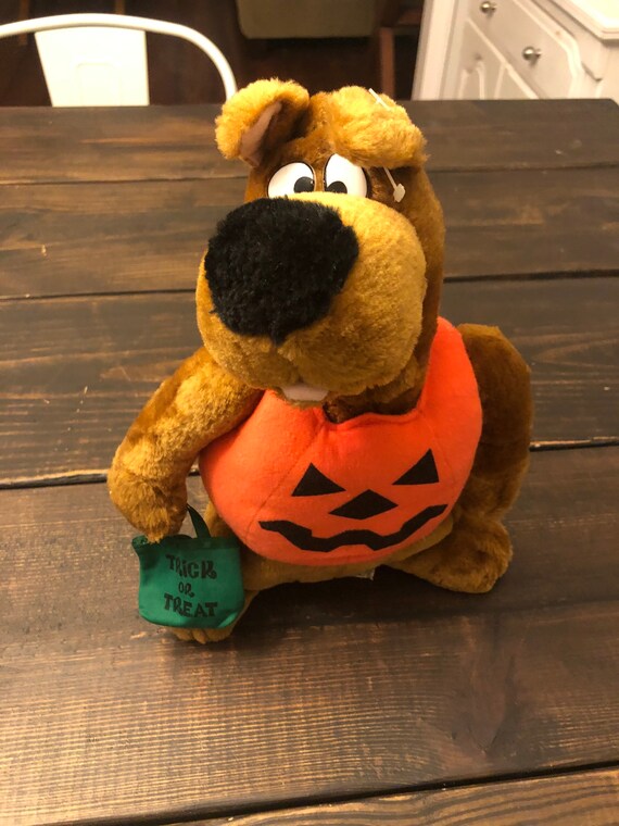 Cartoon Network Scooby Doo Plush Halloween Trick Or Treat Jack Etsy