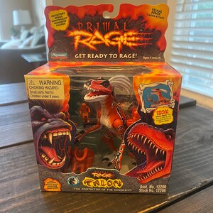 Vintage Rare 1994 Primal Rage Talon Playmates Action Figure Factory ...