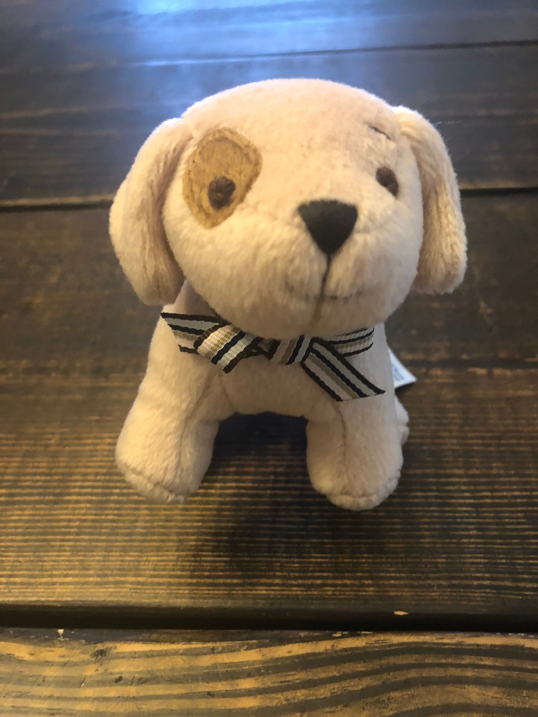 Baby Gap Jimmy Tan Dog Plush Brown Spots Mini Stuffed Animal - Etsy