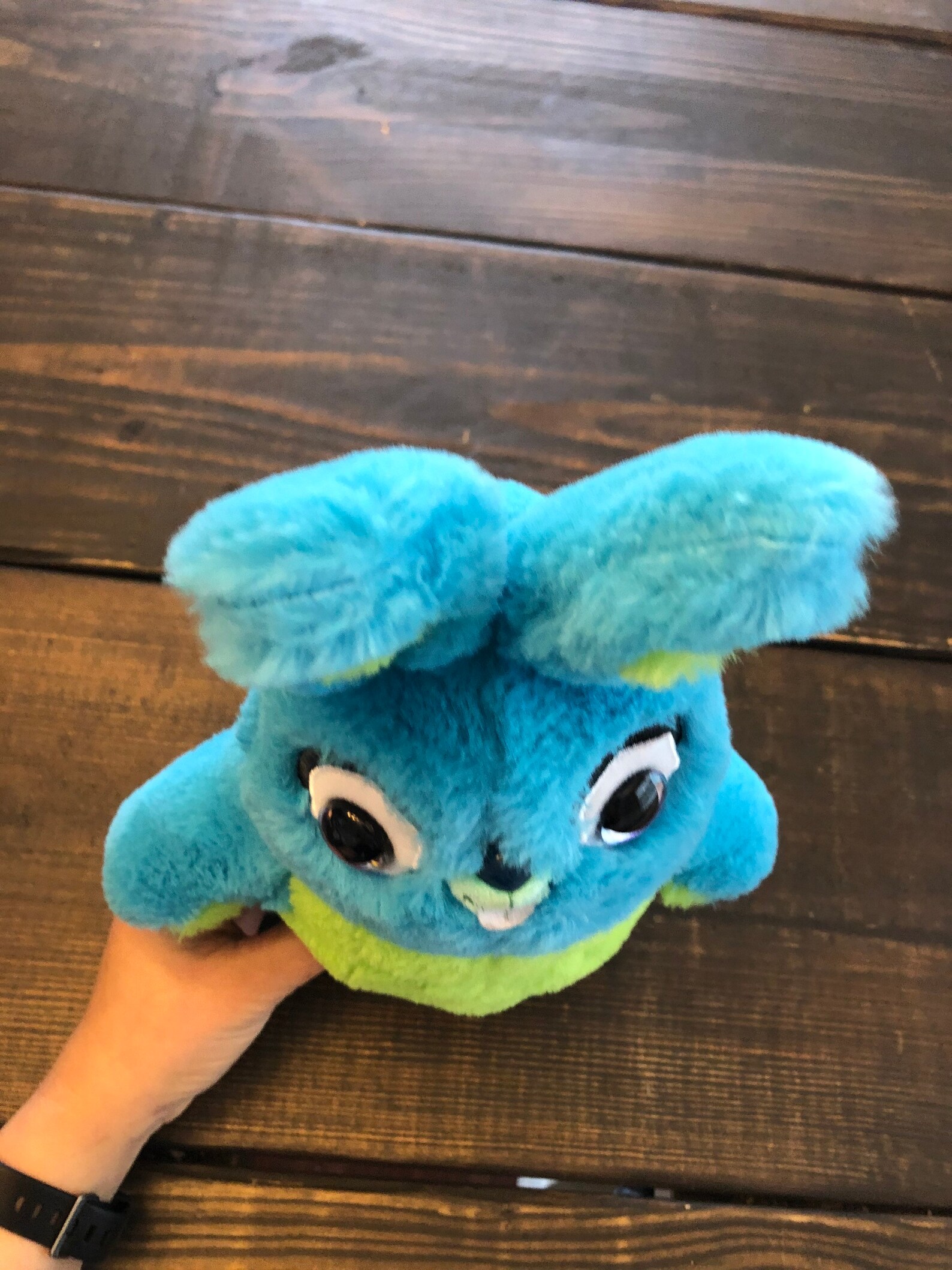 Disney Pixar Toy Story 4 Bunny Rabbit Stuffed Plush Green and - Etsy