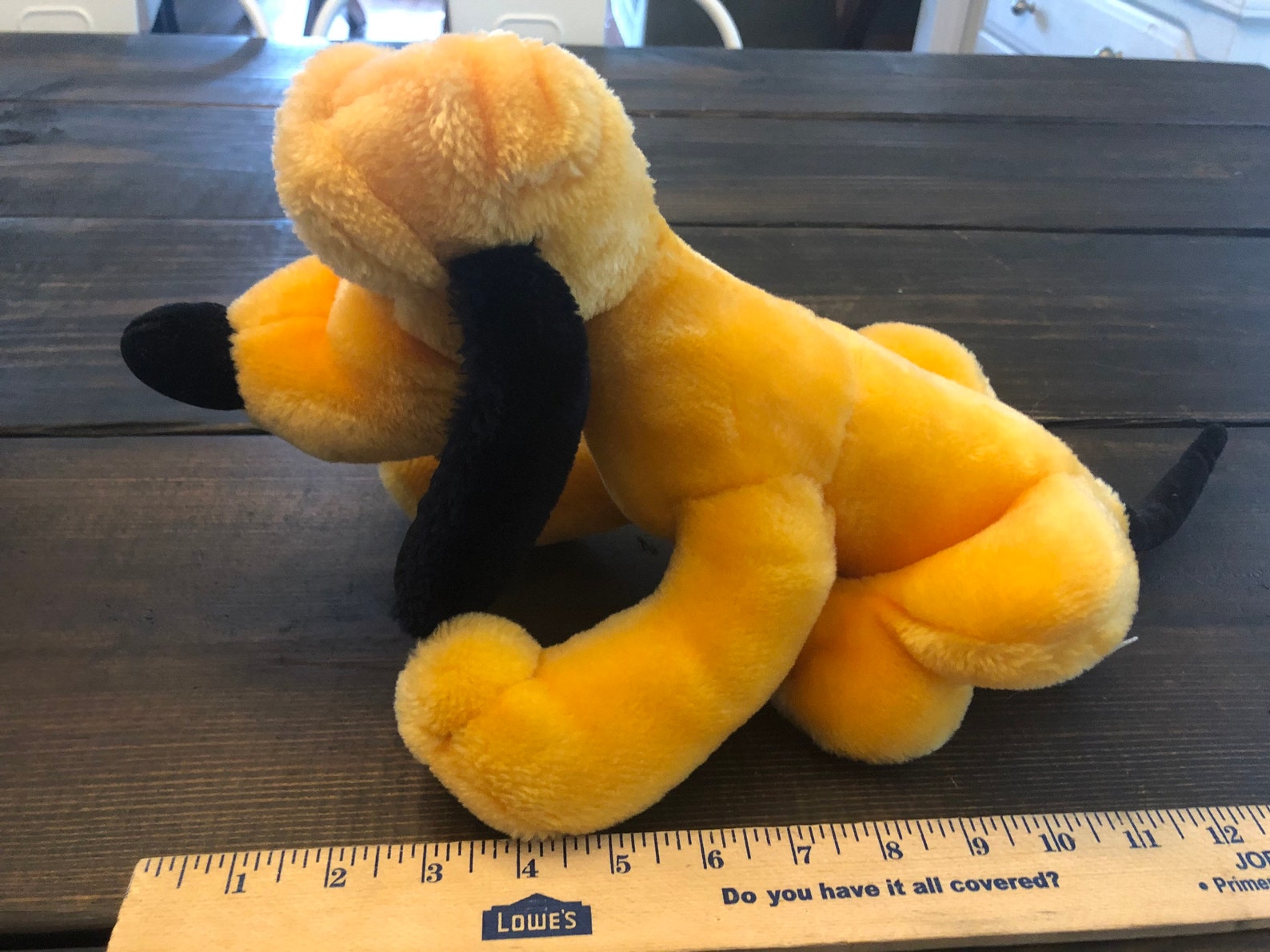 Vintage Walt Disney World Pluto Plush Stuffed Animal Toy - Etsy