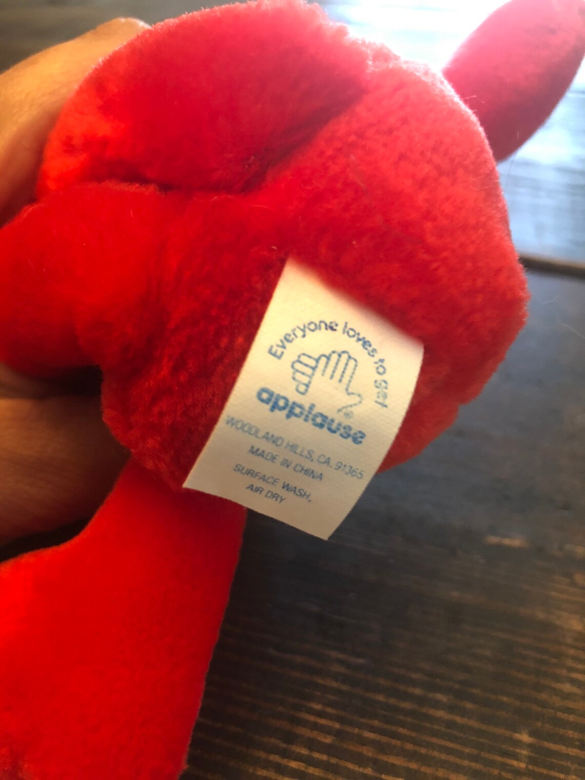 Sesame Street Elmo Applause Stuffed Animal Plush - Etsy