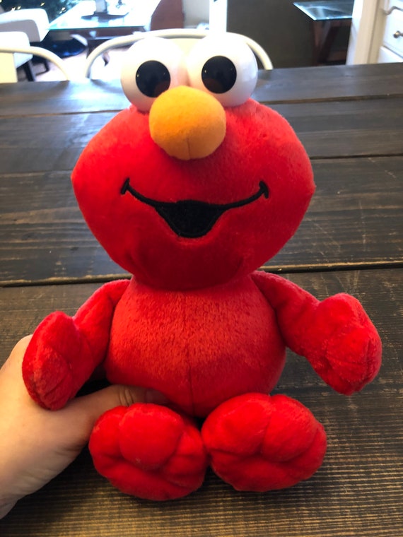 Fisher Price Mattel Sesame Street Elmo Plush Stuffed Animal. | Etsy