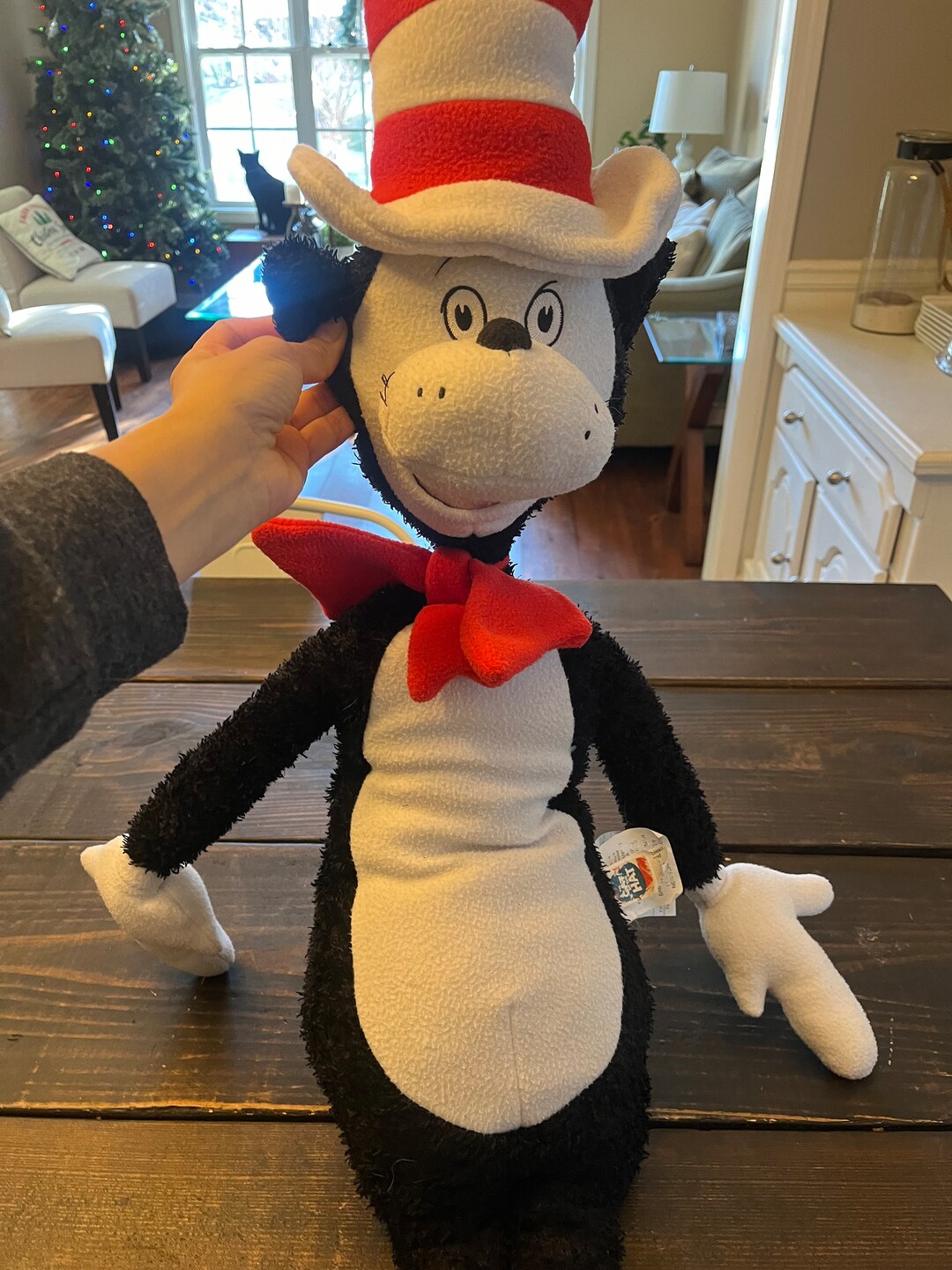 Cat in the Hat Dr Seuss 40" Movie Merchandise Giant Large Plush Pillow ...