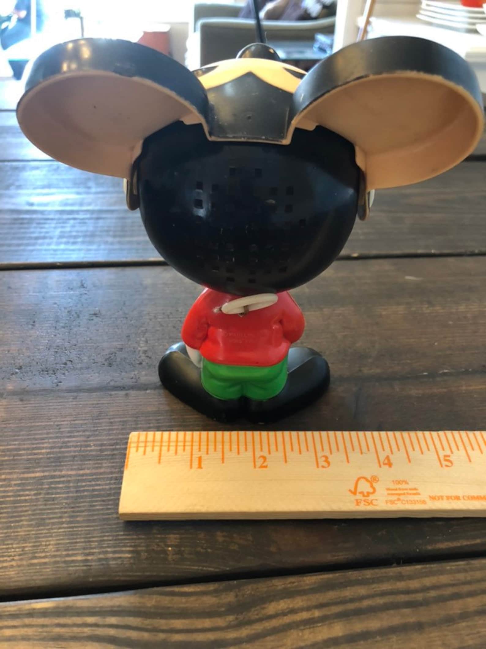 Vintage Mattel 1976 Mickey Mouse talking pull toy | Etsy