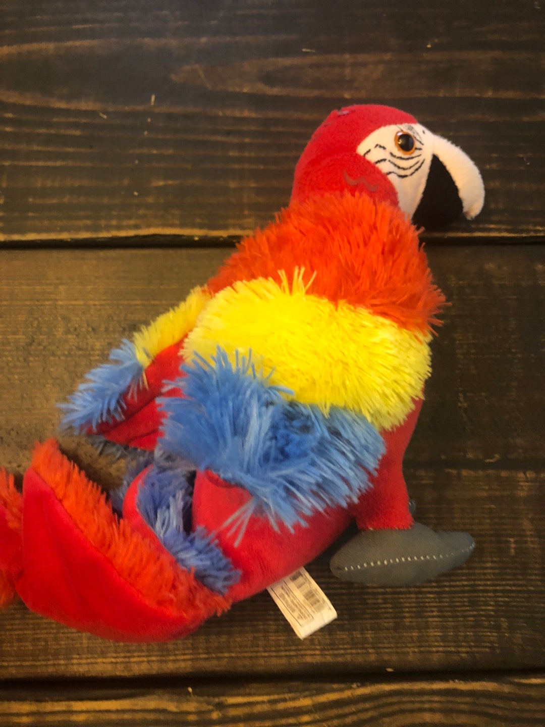 Colorful Rinco Parrot Plush Stuffed Animal - Etsy