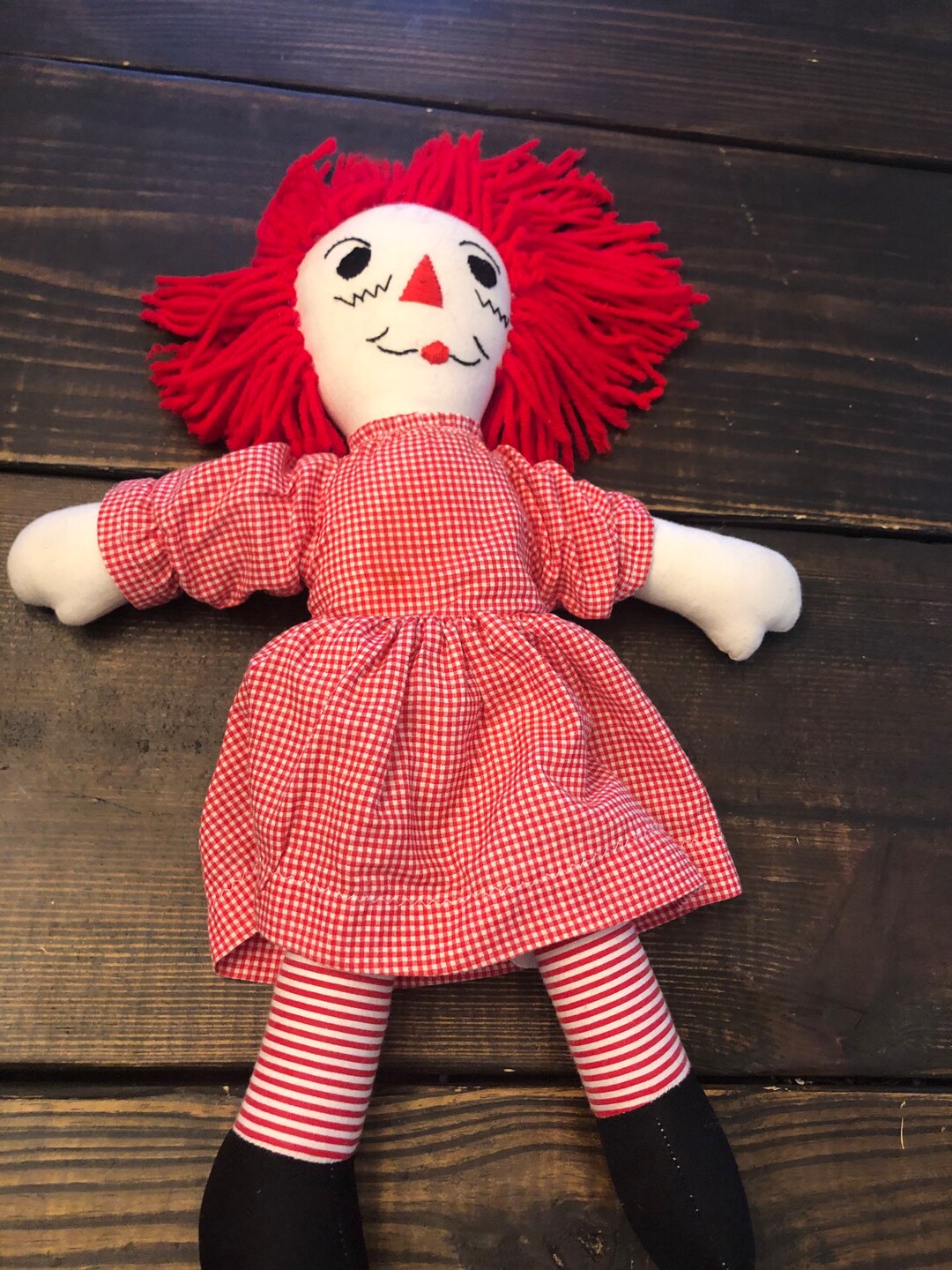 Vintage Raggedy Ann Doll Knickerbocker Style - Etsy