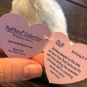 Vintage Limited Edition Swibco Puffkins Slick Baby Blue Seal - Etsy