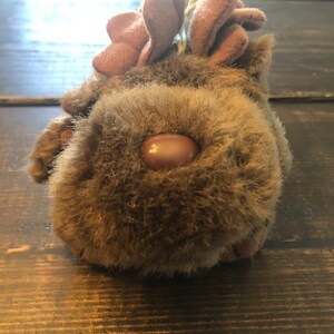 Vintage 1997 Swibco Puffkins Gus Brown Moose Plush Toy Stuffed Animal ...