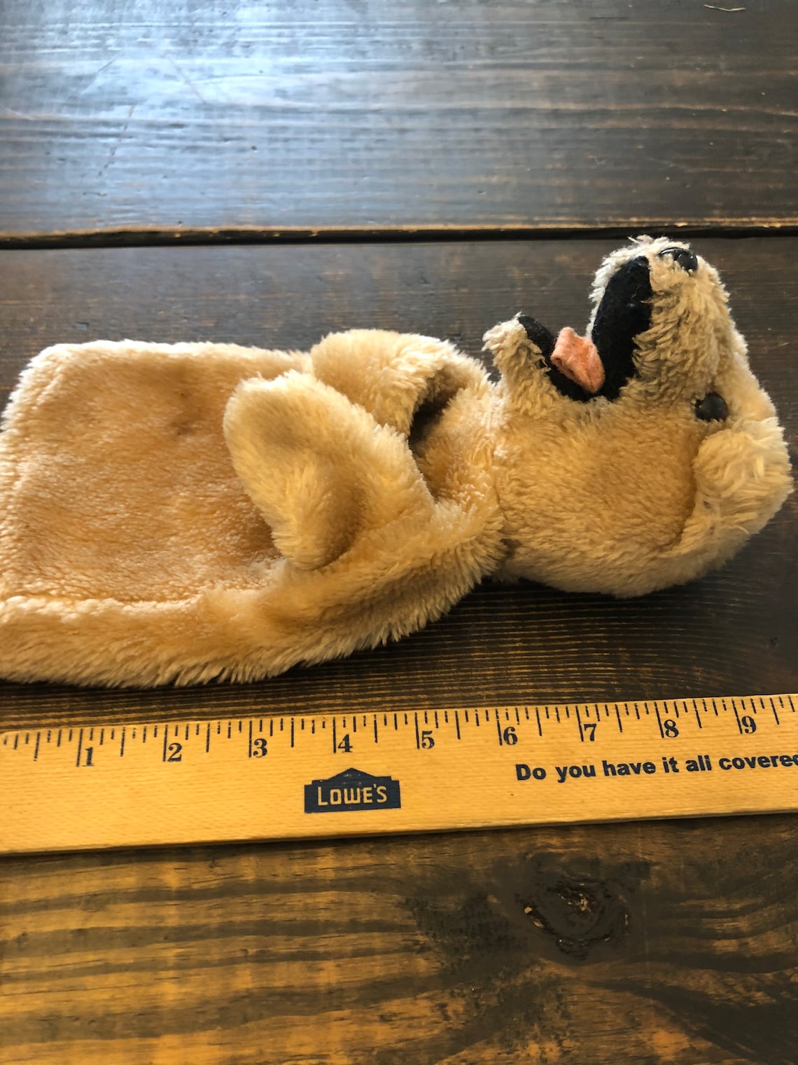 Vintage 1975 Dakin German Shepherd Puppy Dog Plush Hand Puppet - Etsy