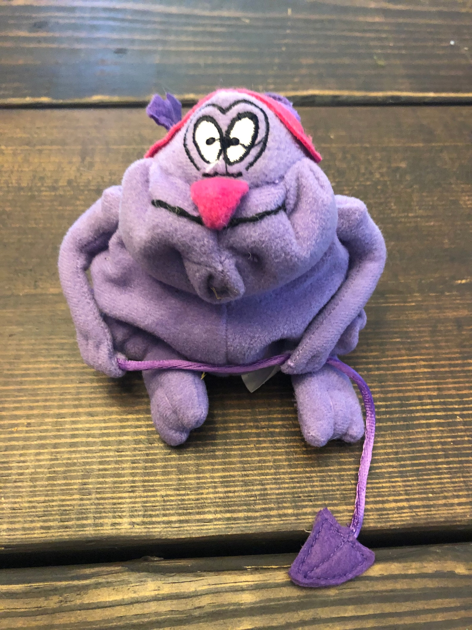 Disney Store Hercules Plush Purple Gargoyle Monster Bean Bag | Etsy