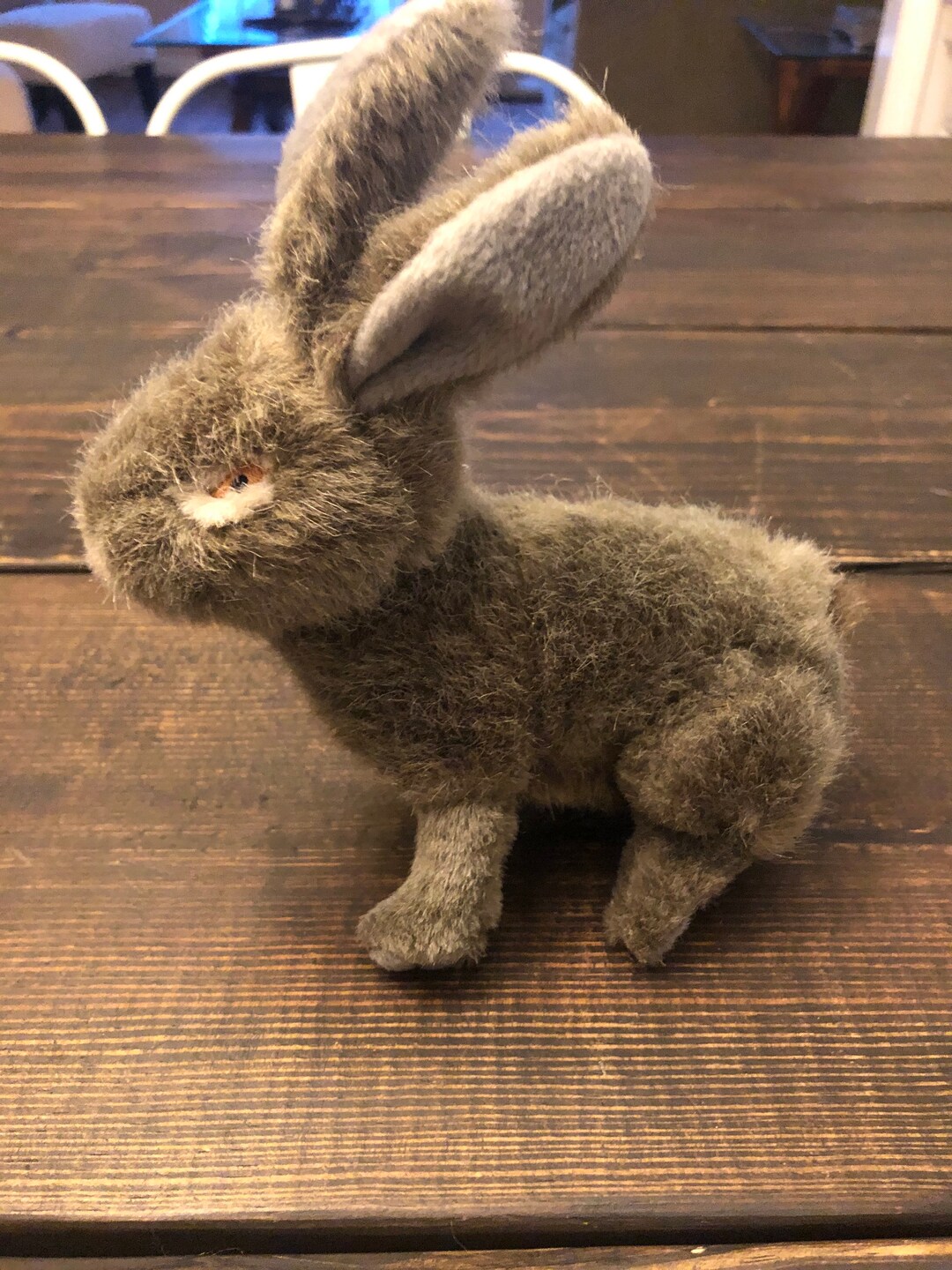 Vintage Realistic Like Rabbit Bunny Plush Stuffed Animal - Etsy