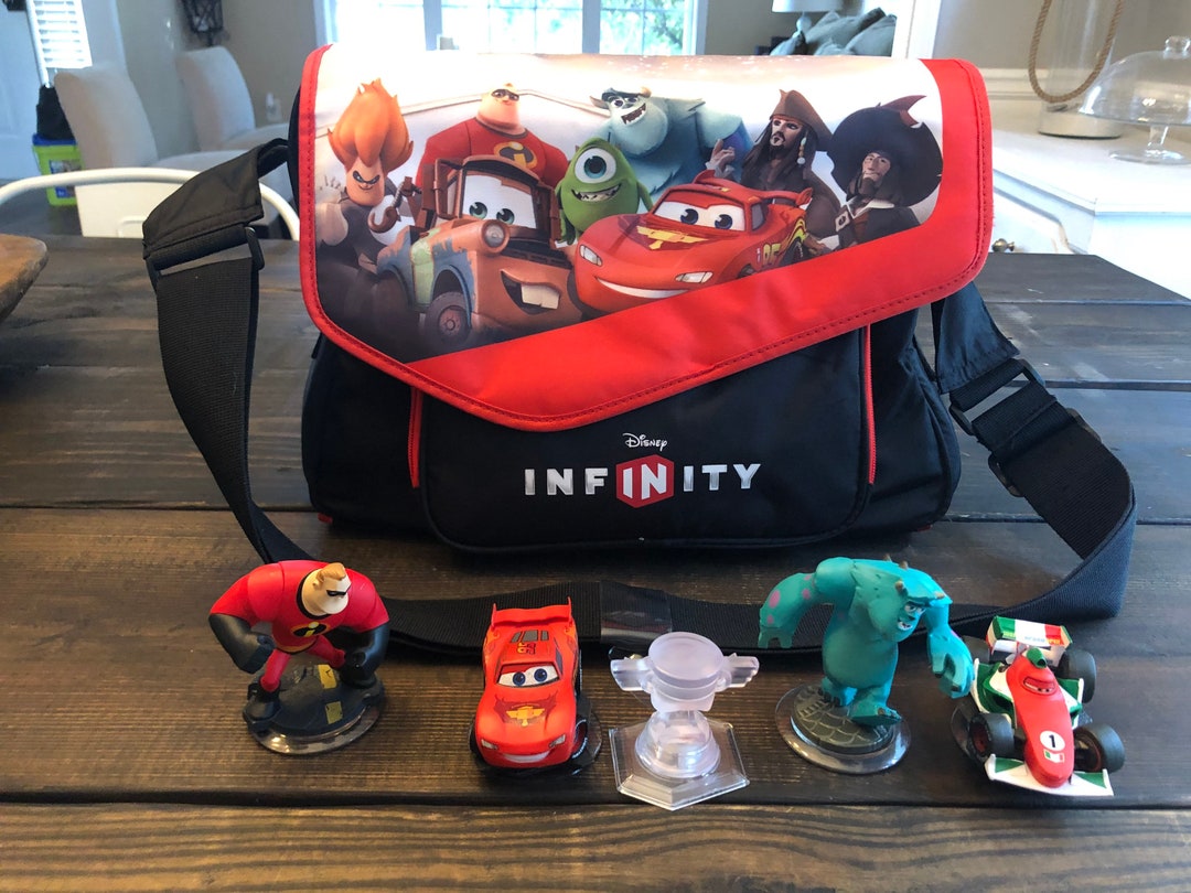 Disney Infinity Play Zone Shoulder Strap Carrying Case Bag Roll Out Mat ...