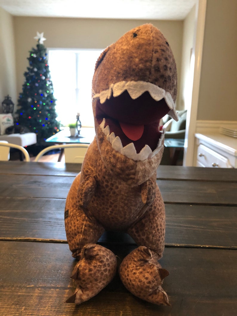 Jurassic World T-rex Dinosaur Dino Plush Stuffed Animal Toy - Etsy