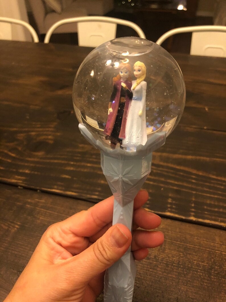 Minnie Mouse Light up Spinner Wand and Frozen by Disney - Etsy