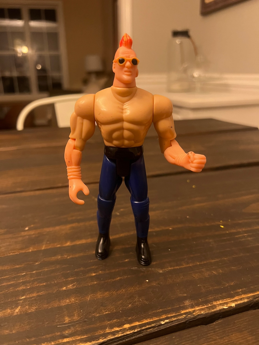 Vintage Hard to Find WWE WWF Jakks Triple H Mohawk Hair Knock off ...