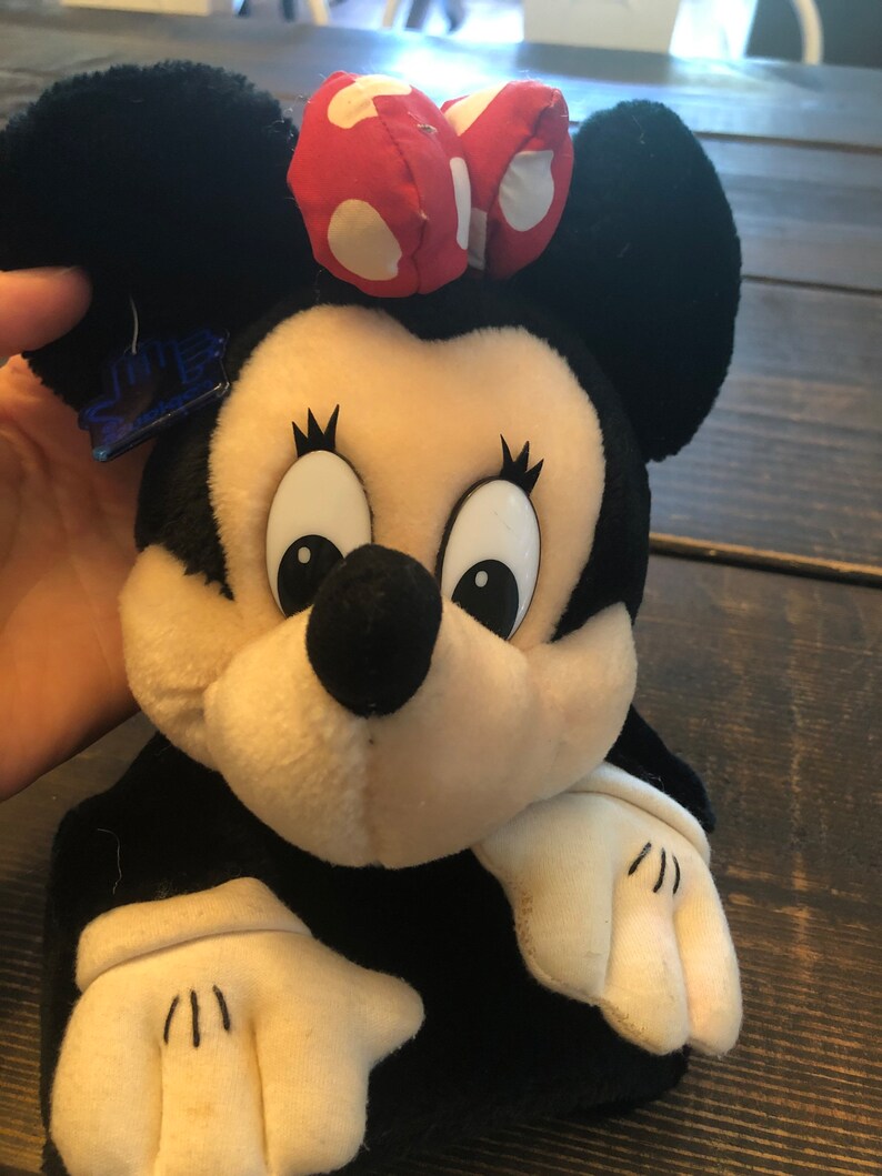 Applause Minnie Mouse Sleeve Hand Puppet Plush Toy - Etsy