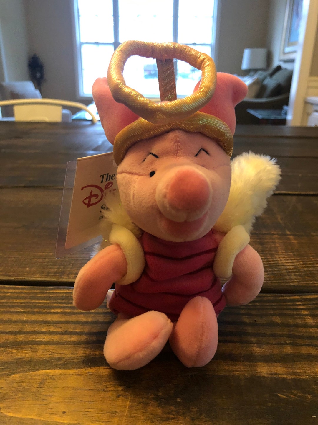 The Disney Store Piglet Dreams With Wings Winnie the Pooh Beanie Plush ...