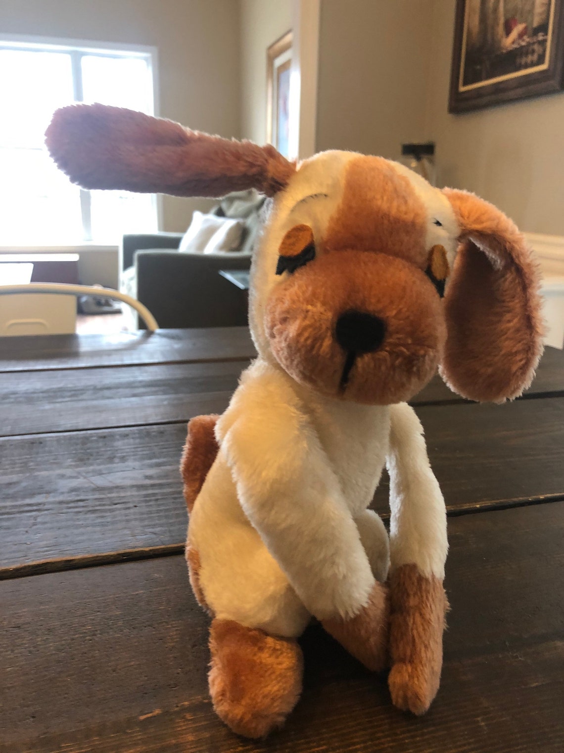 Vintage 1970s Dakin Plush Dog Stuffed Animal | Etsy