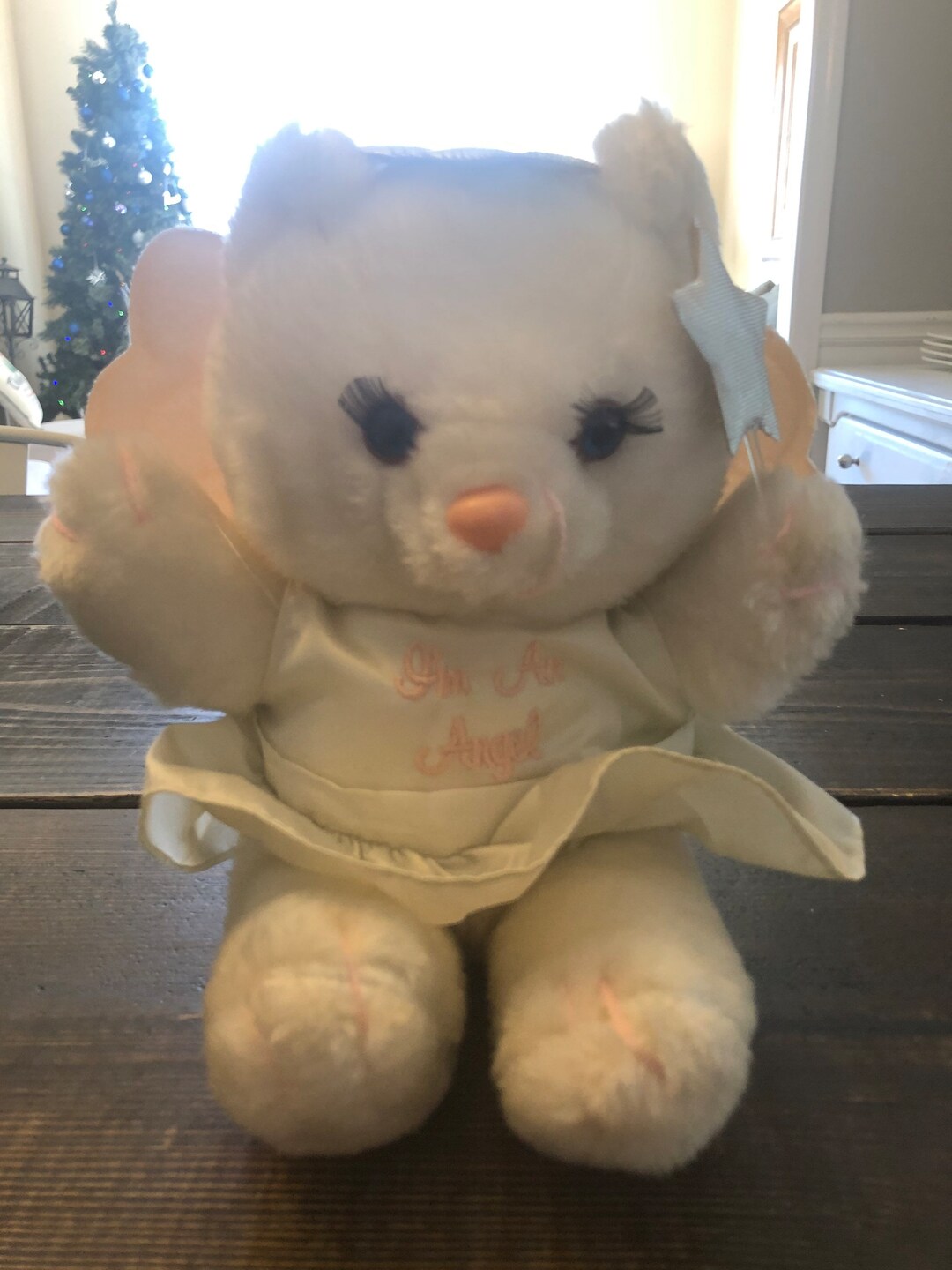 Vintage 1988 House of Lloyd Angel Teddy Bear Plush Stuffed Animal With ...