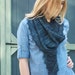 October Breeze Knitting Pattern-- Scarf or Shawlette - Etsy