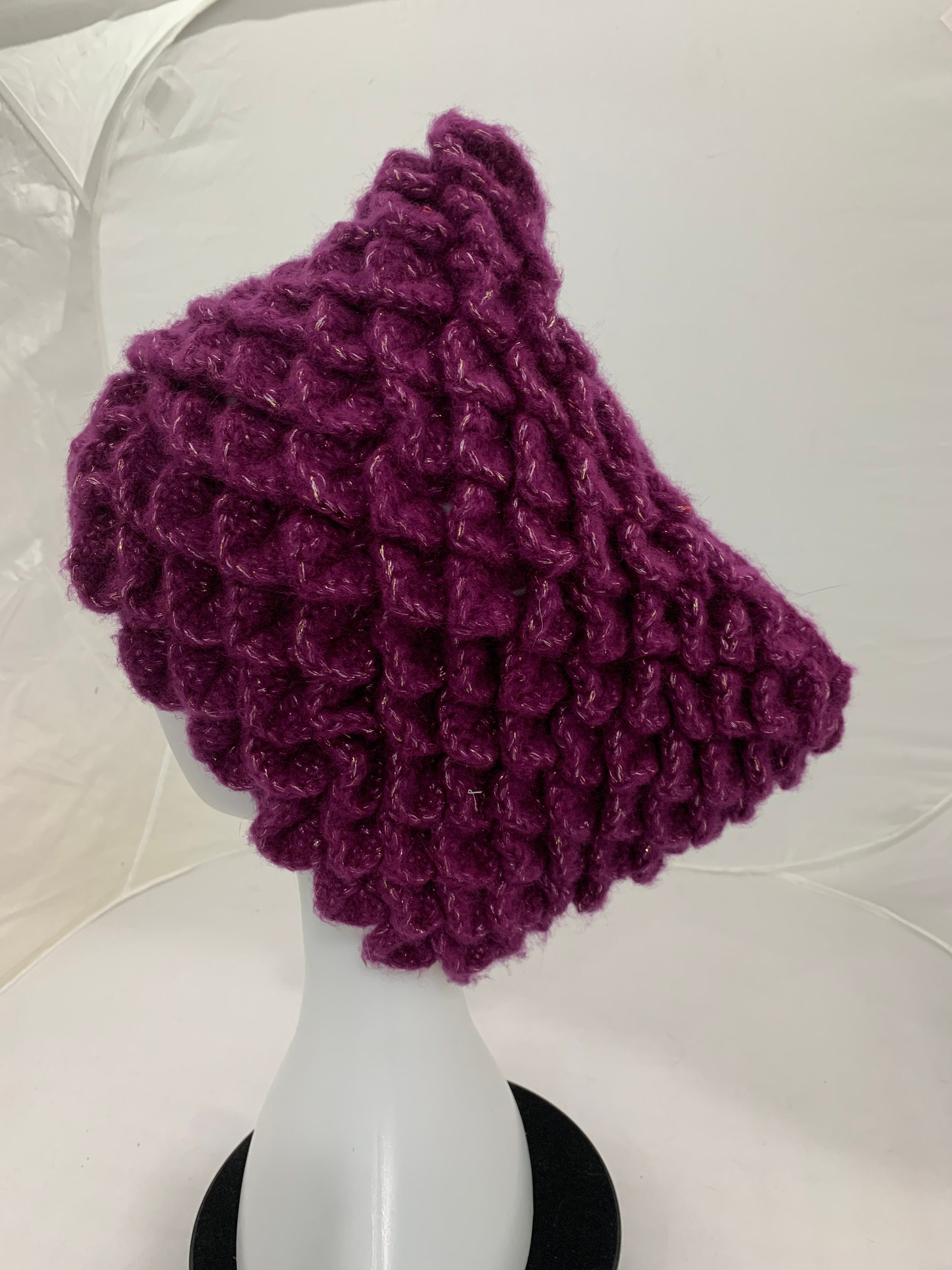 Hand Crochet, Dragon Scale Hat - Etsy