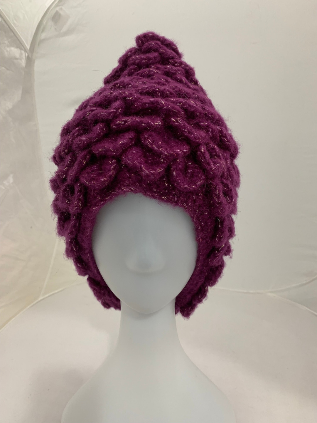 Hand Crochet, Dragon Scale Hat - Etsy