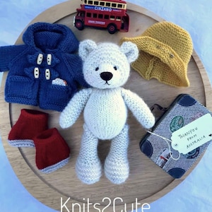 Franklin Bear and Clothing Pattern - Etsy