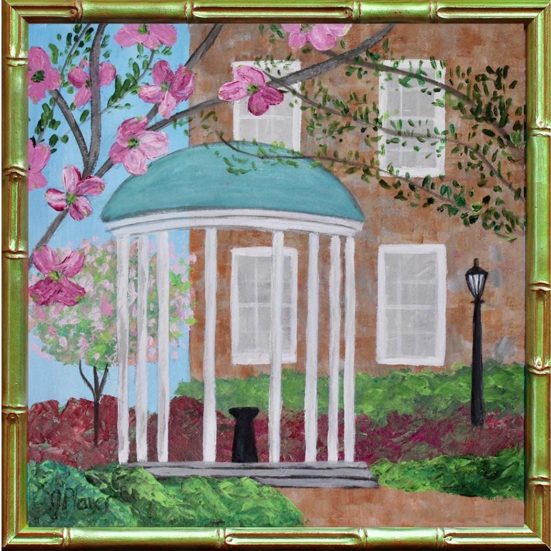 UNC Chapel Hill Print, UNC Chapel Hill Graduation Gift, Unc Old Well ...