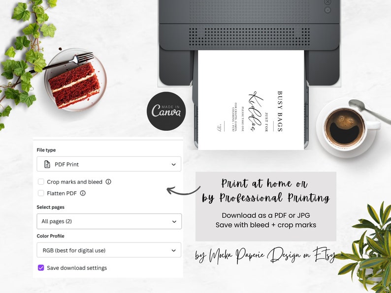 Busy Bags Wedding Sign, Modern Wedding Signage, Kids Table, Games ...