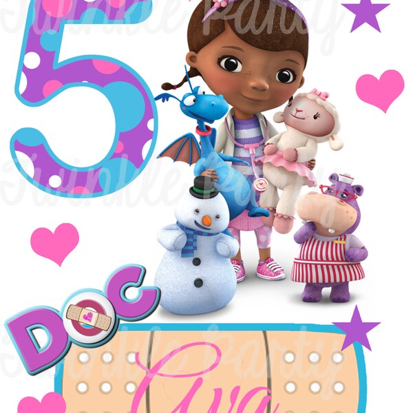 Doc Mcstuffins Shirt - Etsy