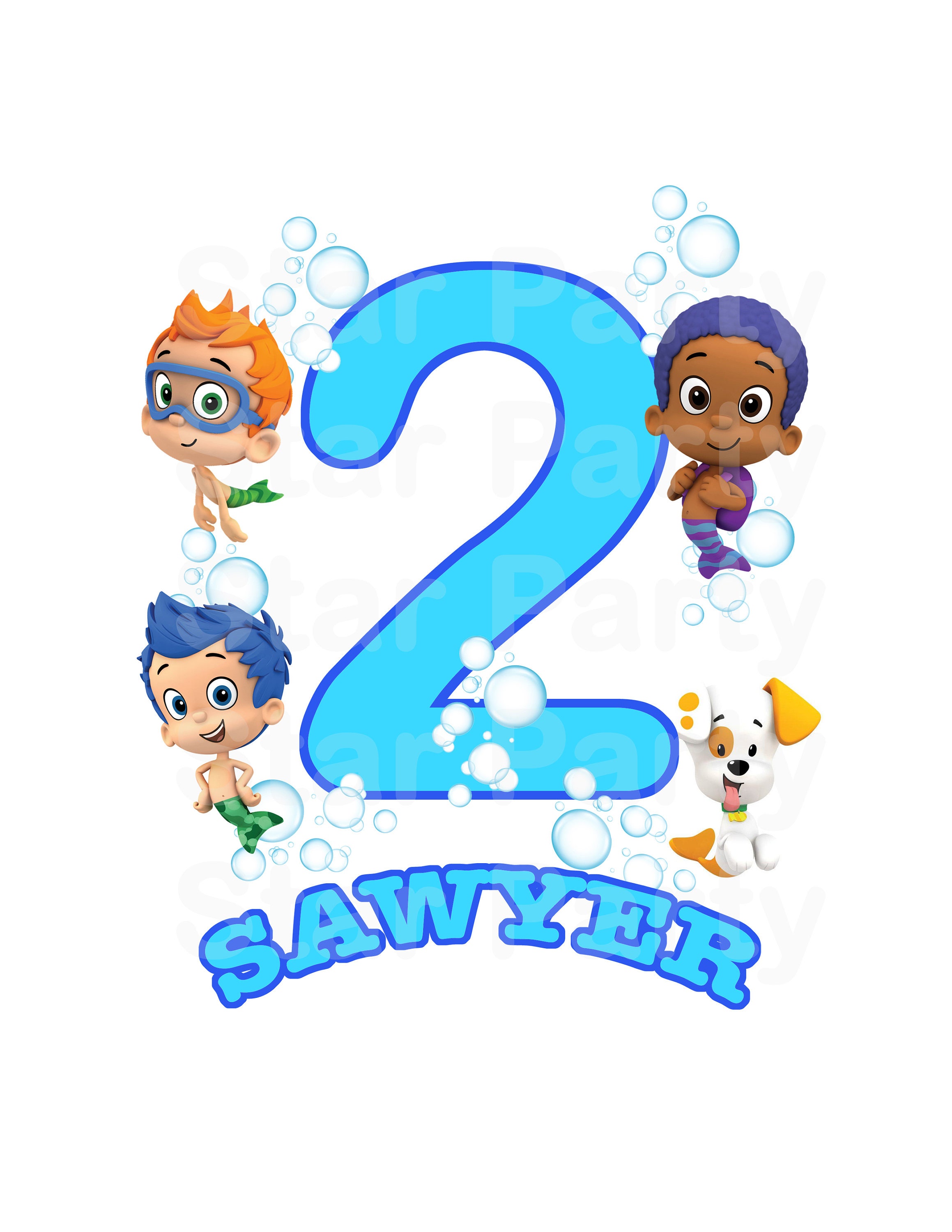 Bubble Guppies Number 2