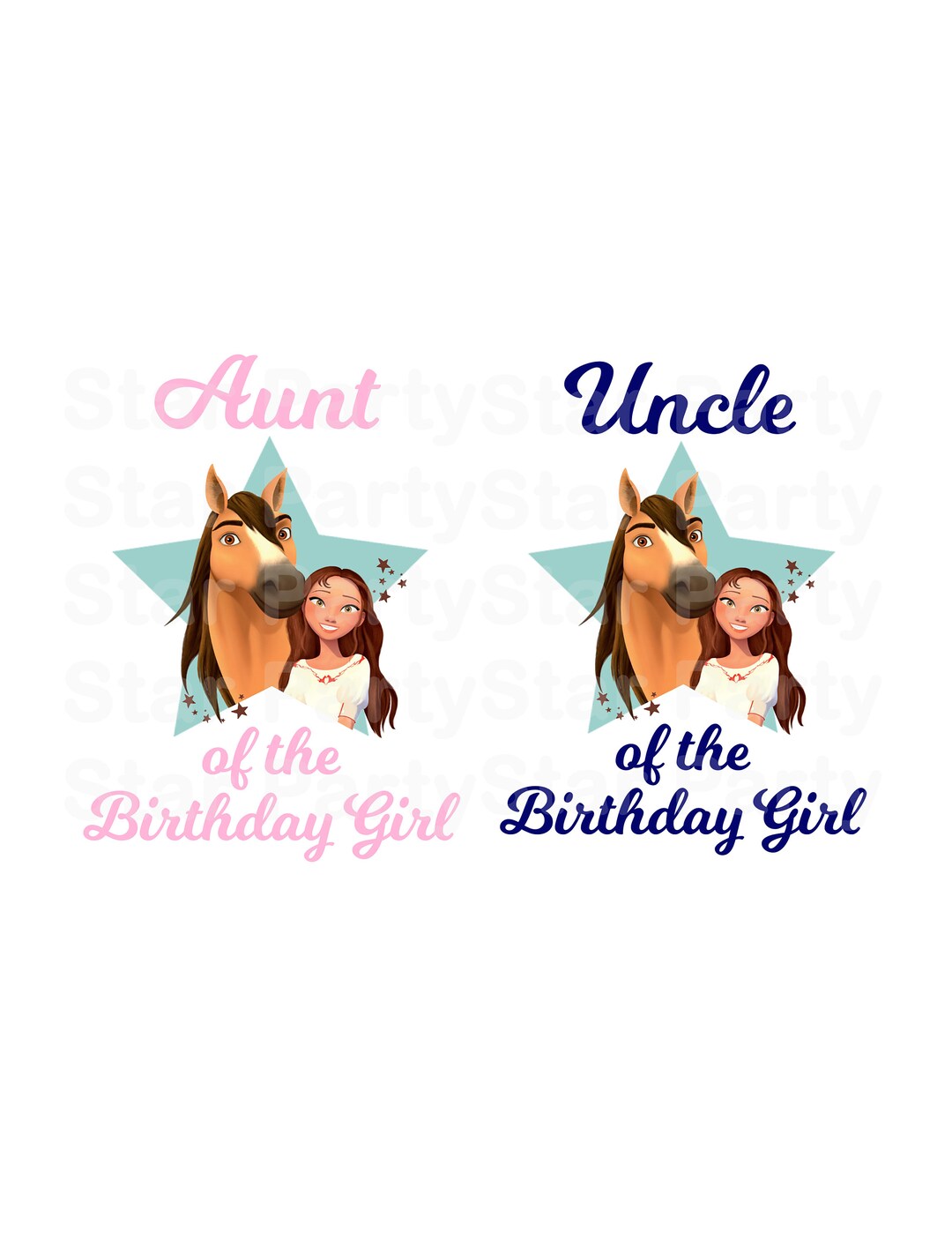 Family Digital Images, Aunt, Uncle, Horse, Printable for Iron on ...