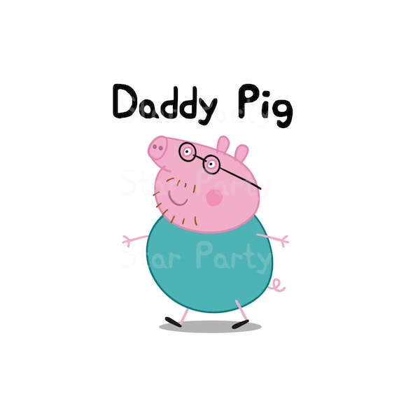 Peppa Pig Card - Etsy