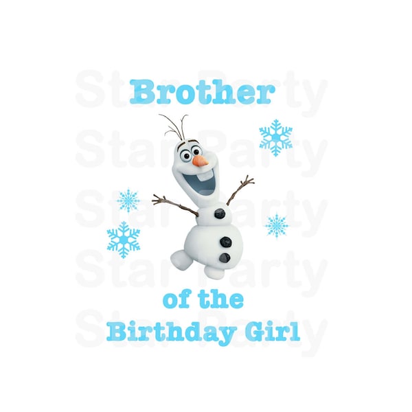Olaf Birthday - Etsy